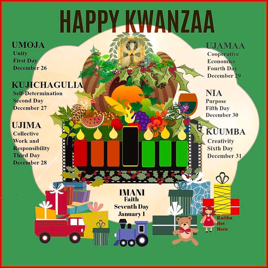 Happy 3rd Day of Kwanzaa (Ujima) – Griffins and Ginger Snaps